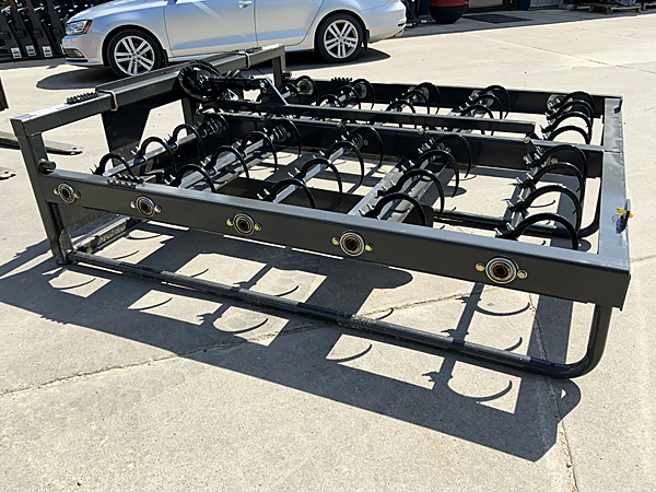 New CID HAG10 10-bale hay accumulator/grapple