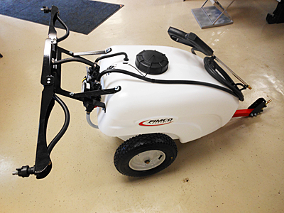 Fimco 30-gallon trailer sprayer