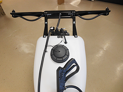 Fimco 30-gallon trailer sprayer