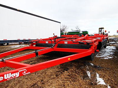 Werner Implement's inventory of land rollers